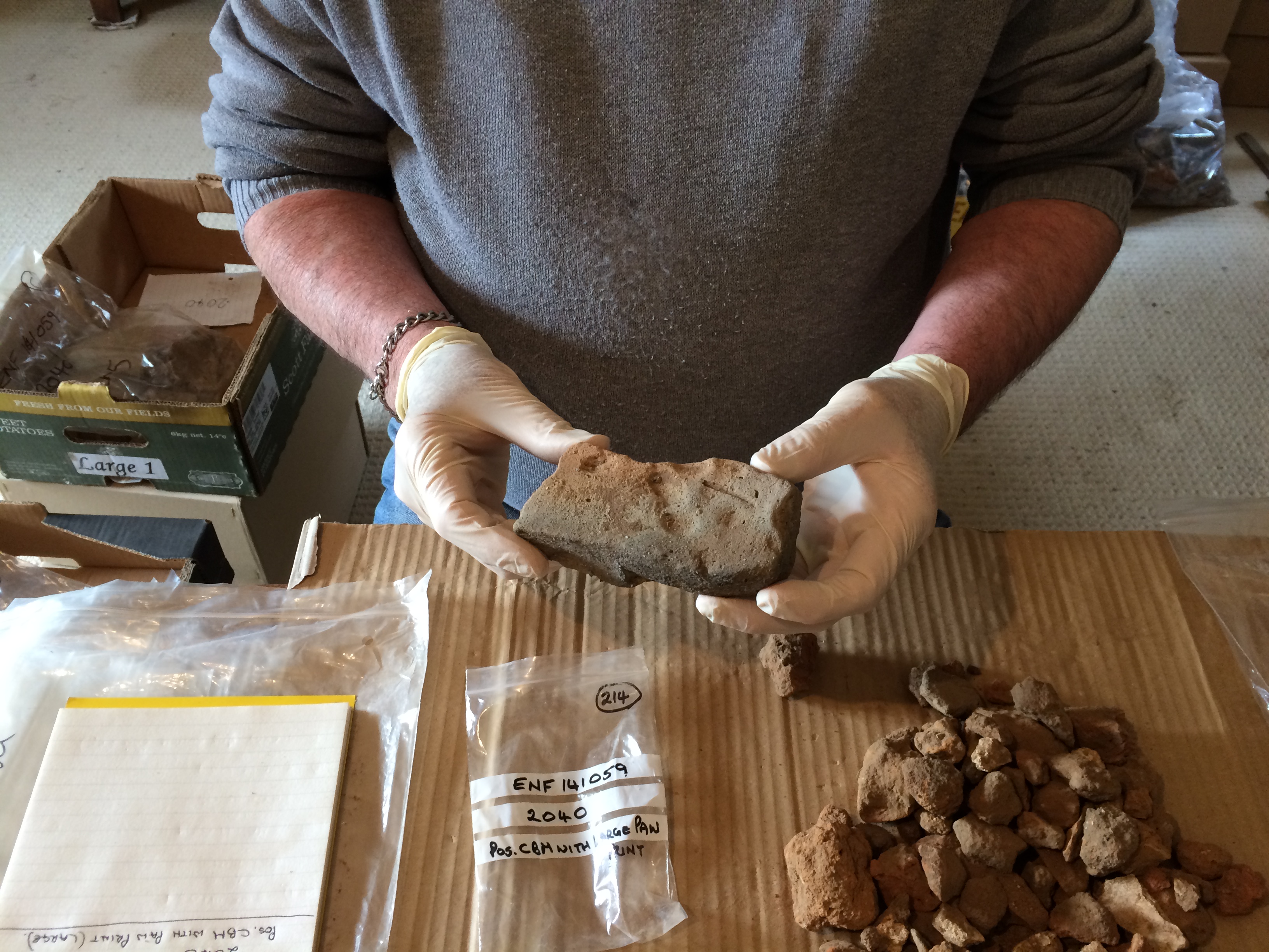 Tuesday April 18 1 Aylsham Roman Project 6469